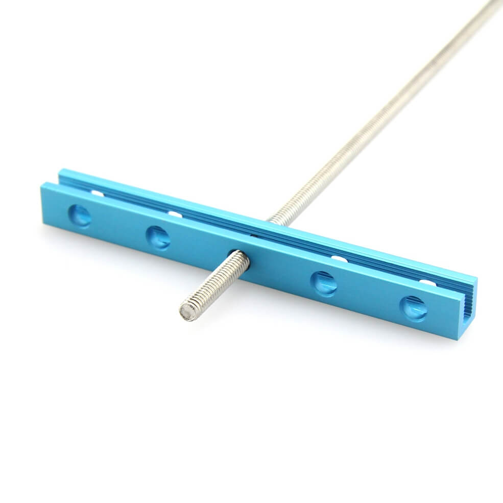 Makeblock Thread Drive Beam M4x80-Blue - (Pair) - Studica