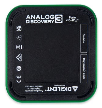 NI Analog Discovery 3 by NI - USB Digital Oscilloscope - Signal ...